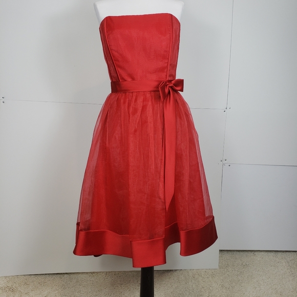Alfred Angelo | Dresses | Alfred Angelo Bridesmaid Sleeveless Cherry ...